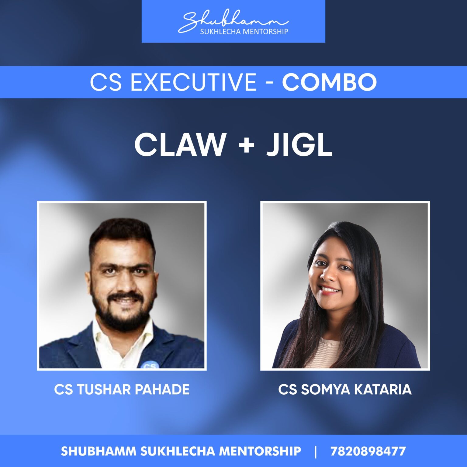 CS Executive – Shubham Sukhlecha Mentorship